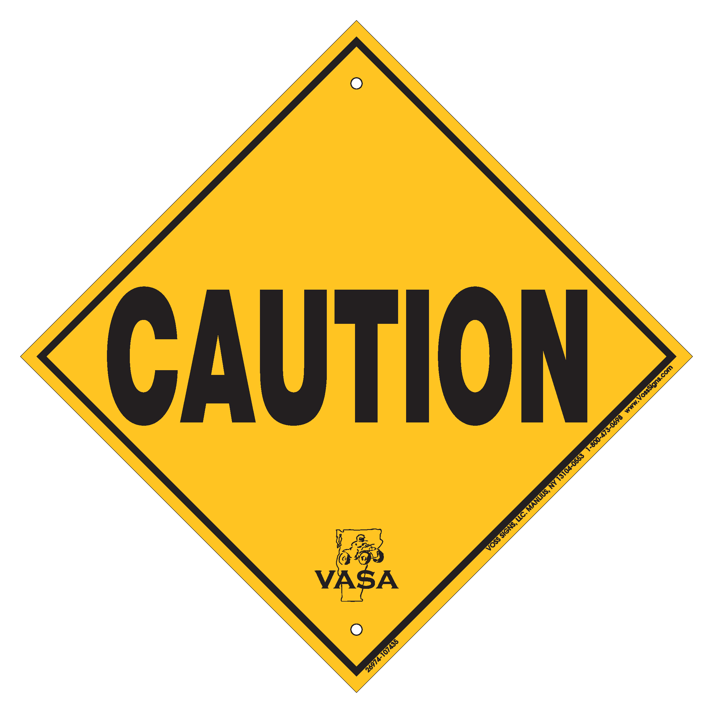 CAUTION (7.5x7.5) – VASA Sign Store